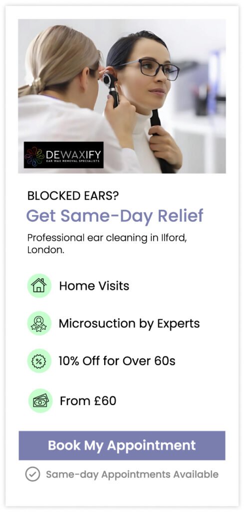 How To Open A Blocked Ear At Home Safely | Dewaxify London