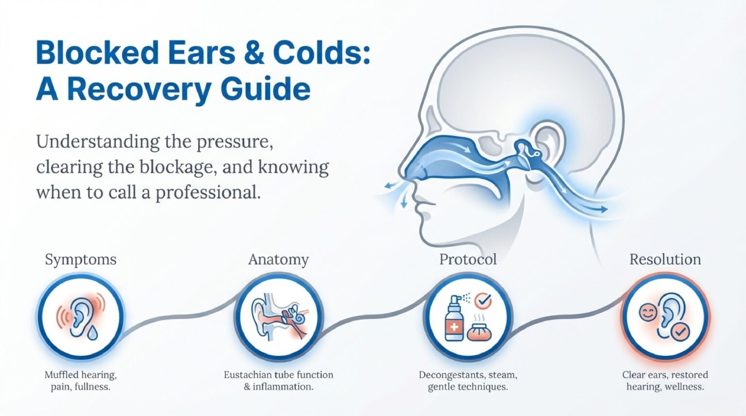 Blocked Ears Due To Cold: Causes, Relief And Treatment | Dewaxify